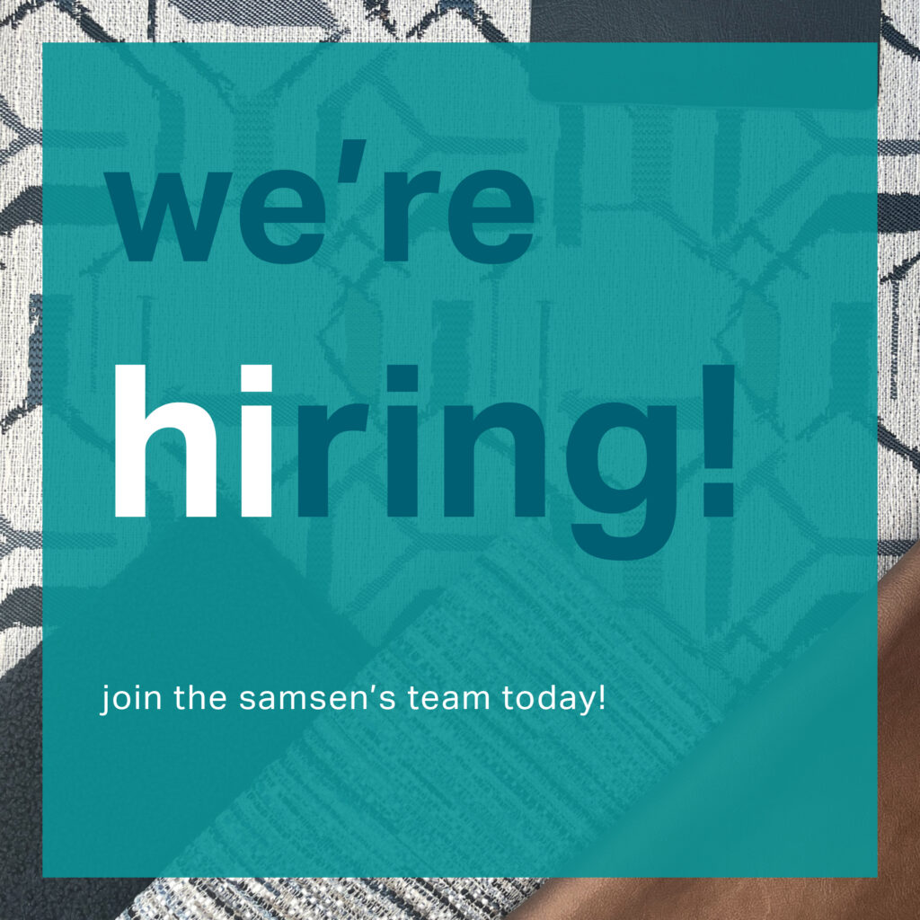 Careers – Samsen Furniture & Mattress
